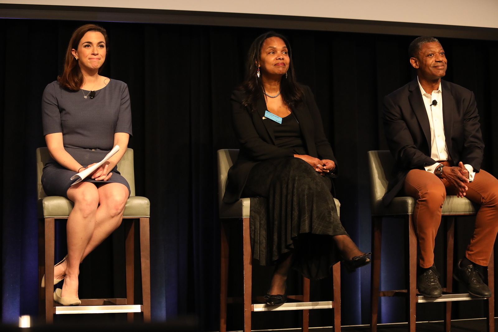 Amalgamated Bank CEO Priscilla Sims Brown and Roy Swan, Director of ...
